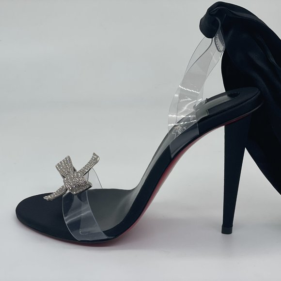 Christian Louboutin | Shoes | Christian Louboutin Astrinodo Crystal Bow ...